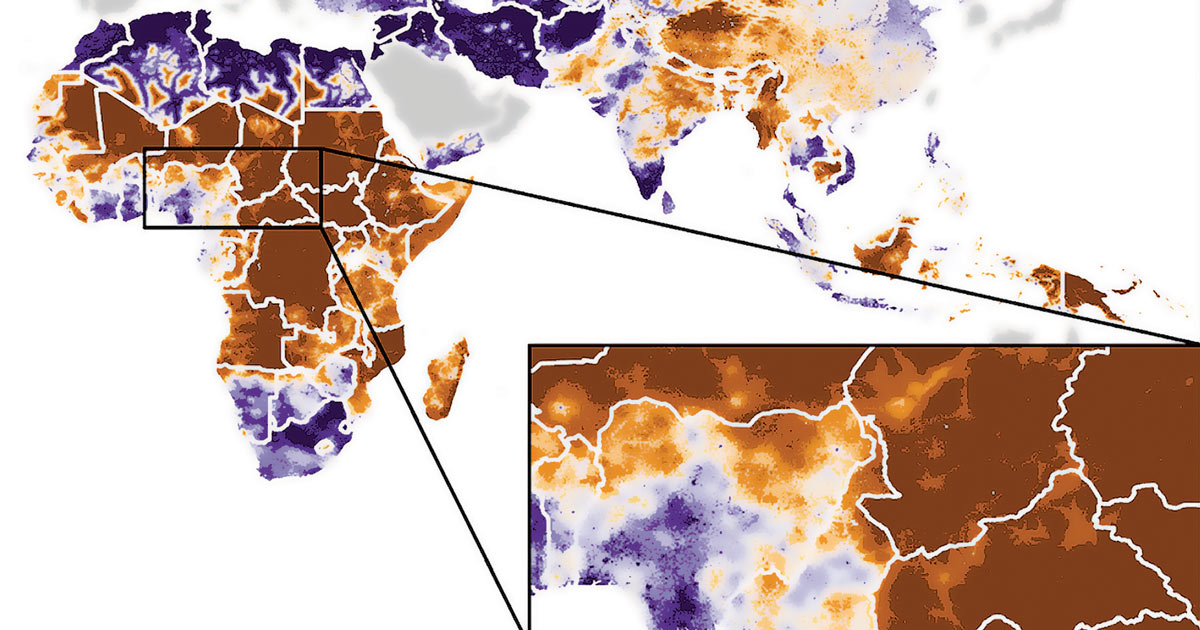 Mapping where housing materials add to risk of infectious disease ...